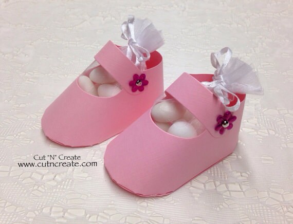 Paper Baby Shoes Paper Baby Booties Paper Baby by CutNCreateCanada