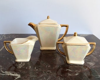 Lusterware tea set | Etsy