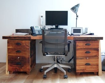 Desk, Office / Business Furniture, Reclaimed Wood Computer Desk ...