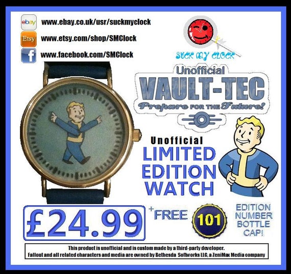 Items similar to Fallout Vault - Tec Limited Edition Watch + Edition ...