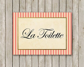 Popular items for french bathroom on Etsy