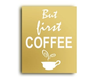 Popular items for coffee print on Etsy