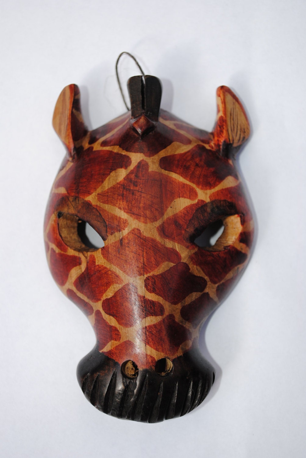 Giraffe wooden mask