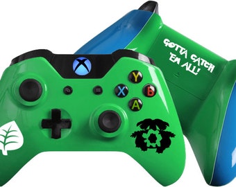 Grass Pokémon inspired Custom Xbox One Controller