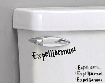 Expelliarmus Spell The Disarming Charm Perfect for Toilet
