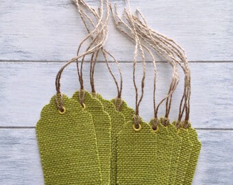 Popular items for burlap gift tags on Etsy