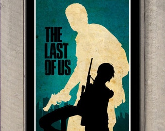 The Walking Dead Poster Minimalist TWD Print by MINIMALISTPRINTS