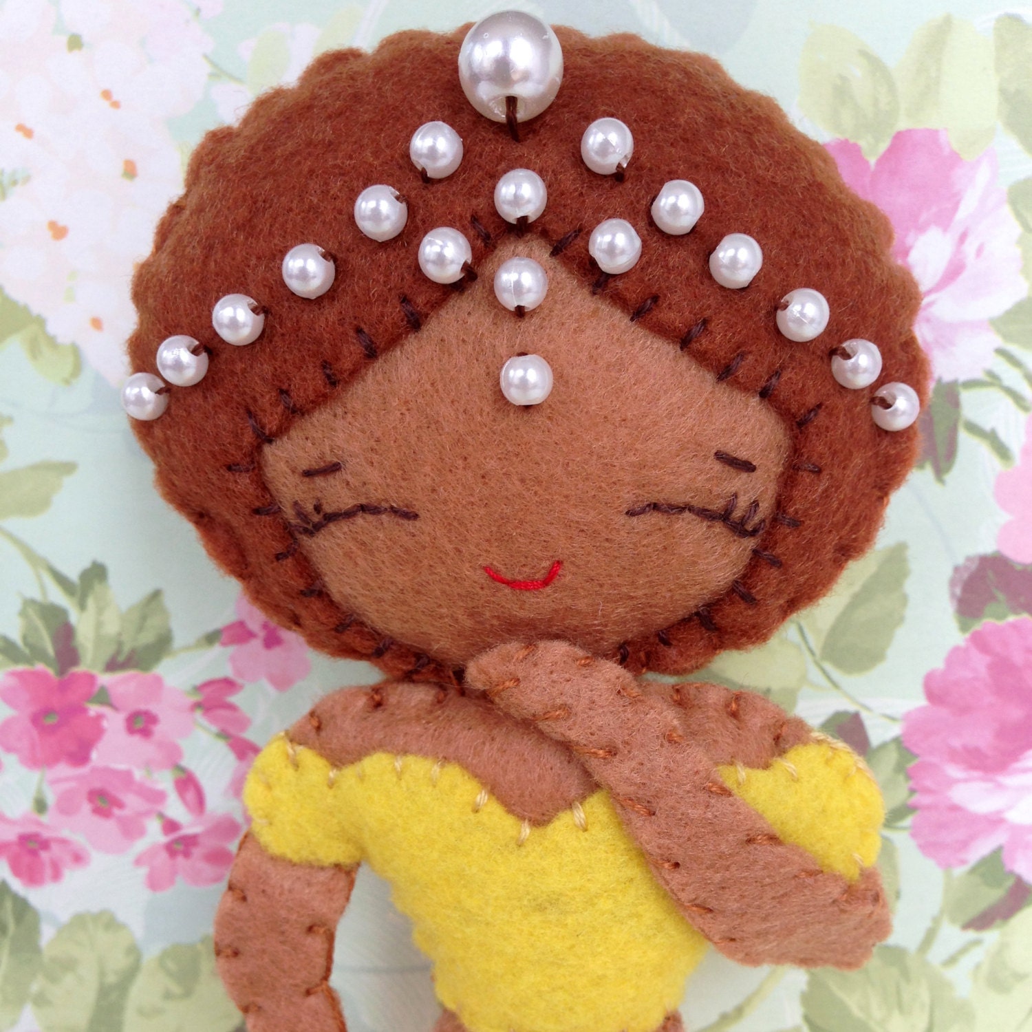 Arab Princess Doll. Felt Doll. PDF Pattern & by FeltDollManiac