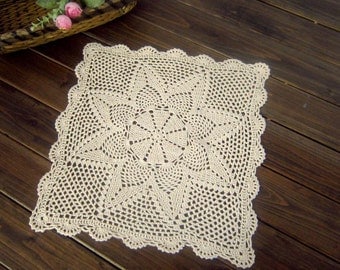 COFFEE TABLE TOPPER CROCHET PATTERN | FREE CROCHET PATTERNS