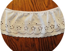 Unique eyelet lace related items | Etsy