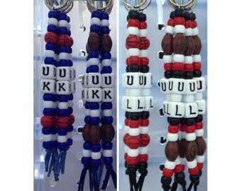 Custom Keychain: Baseball School Spirit Team by YourTeamColors