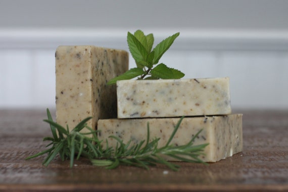 Rosemary Mint Goat Milk Soap