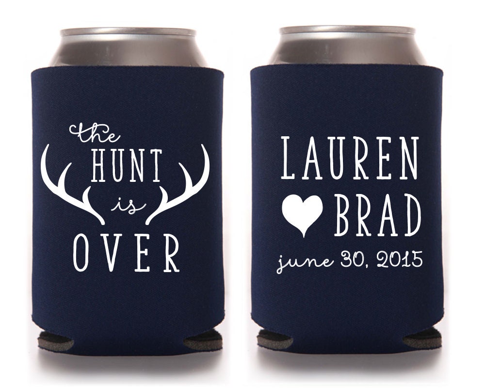 20 Elegant Wedding Koozie Ideas 20 Elegant Wedding Koozie Ideas