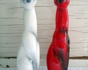 Popular items for ceramic cats on Etsy