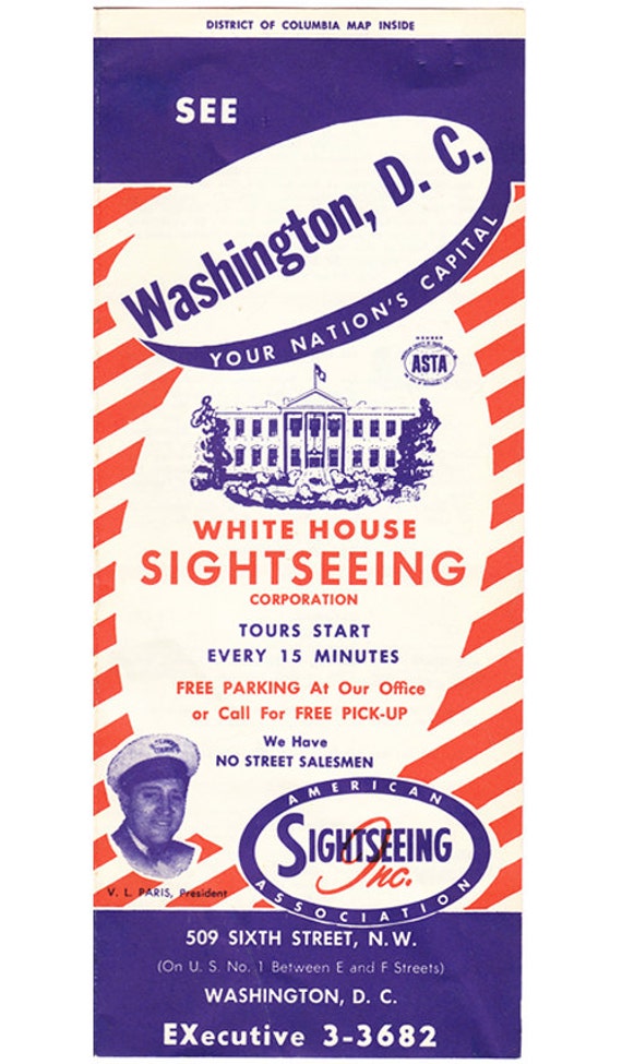 Washington Dc Visitors Brochure