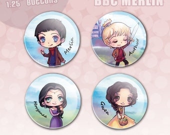 Merlin bbc | Etsy