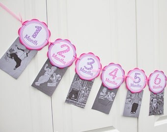 Popular items for monthly photo banner on Etsy