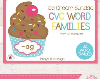 Popular items for cvc words on Etsy