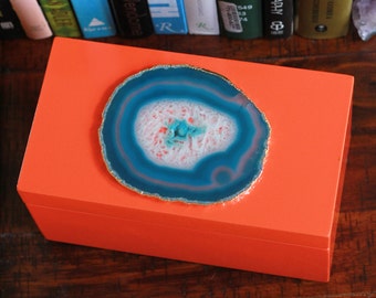 Popular items for geode box on Etsy
