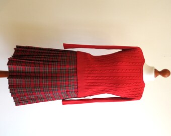 Popular items for red checkers on Etsy