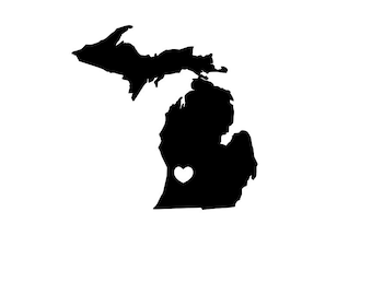 Popular items for michigan decal on Etsy
