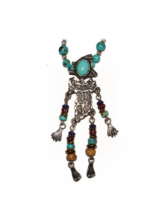 Robert Shields Native American Shaman Necklace Signed