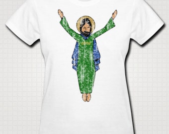 Popular items for touchdown jesus on Etsy
