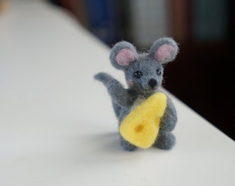 Popular items for needle felted mouse on Etsy