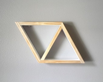 Popular items for geometric shelf on Etsy
