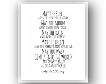Apache blessing | Etsy
