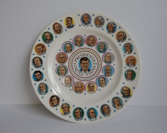 Popular items for president plates on Etsy