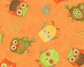 Popular items for owl fabric on Etsy