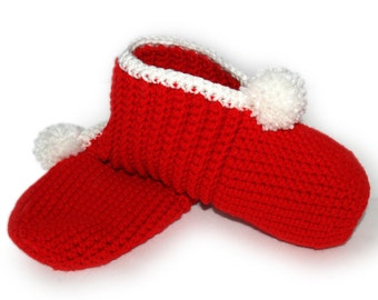 Christmas slippers | Etsy