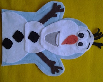 Popular items for snowman puppet on Etsy