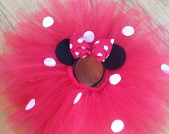 Popular items for white polka dot tutu on Etsy