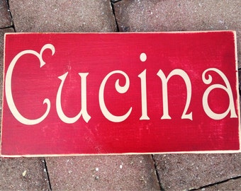 Italian welcome sign | Etsy