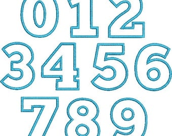 Popular items for number applique on Etsy