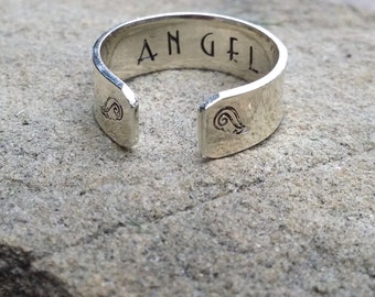 Popular items for angel ring on Etsy