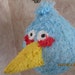 Blue Bird Pinata Angry Blue Pinata by IsabellasFunHouse on Etsy