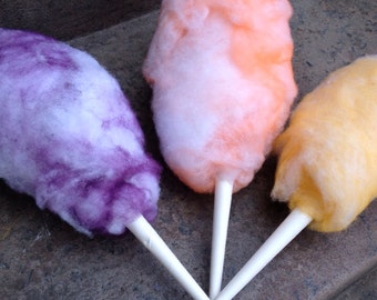 New colors fake cotton candy decorations circus carnival candy land party