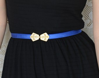 Popular items for blue waist belt on Etsy