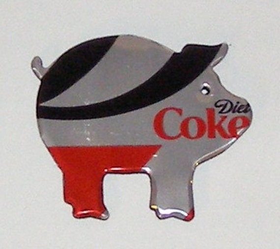 Pig Magnet Diet Coke Coca Cola 02