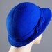 Gorgeous Retro Royal Blue Hat