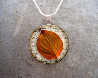 Leaf necklace | Etsy