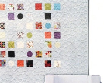 PATTERN: JITTERBUG Jelly Roll Friendly 56 x 72 by WeDoQuilts