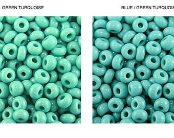 Turquoise bracelet seed bead | Etsy