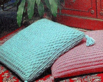 Vintage Foot Stool Crochet Pattern by GrandmaHadItGoinOn on Etsy