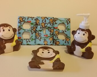 Unique monkey soap dish related items | Etsy