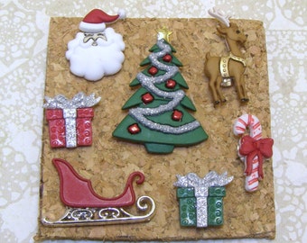 Popular items for christmas push pins on Etsy
