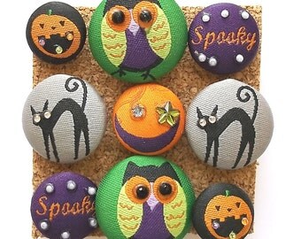 Popular items for pumpkin push pins on Etsy
